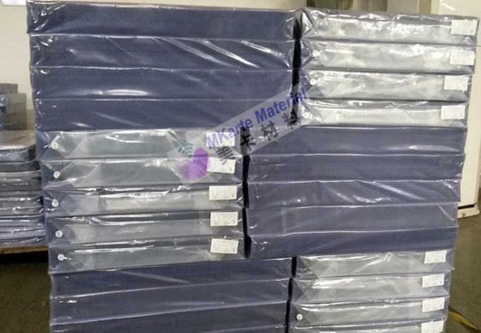 Customized Roll Size PVC Coated Overlay Small Lamination Discoloration