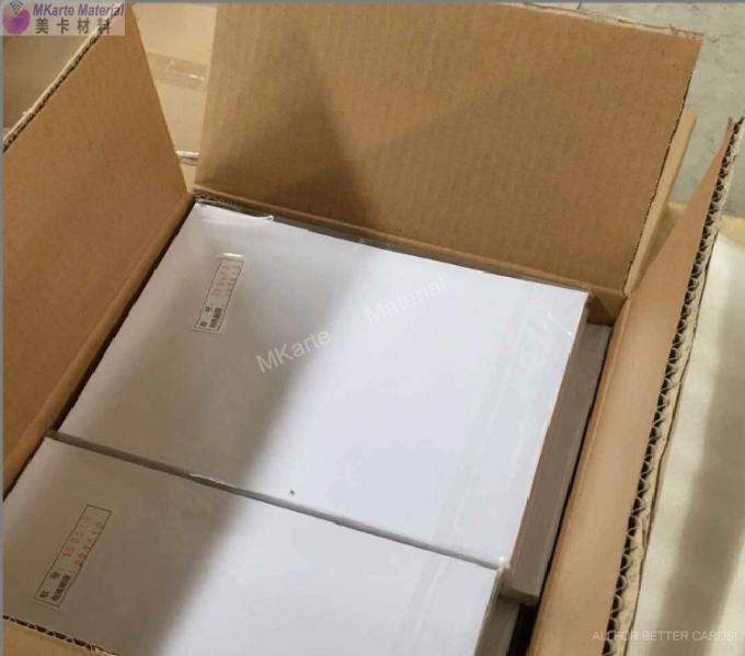 Ink Adhesion Inkjet 200*300mm 0.15mm Printable PVC Sheets