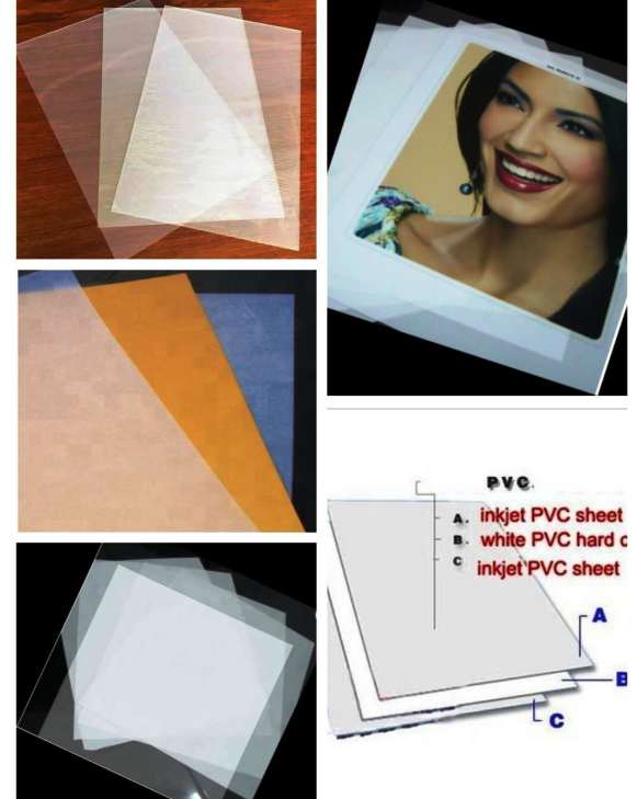 Smart Card Material Non Laminating Inkjet Sheet For Normal Card Production
