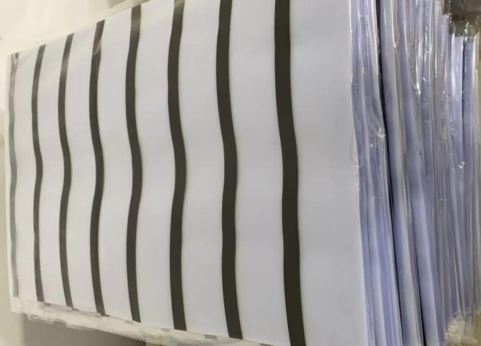 A3 Magnetic Stripe Coated Overlay 3*8 Layout