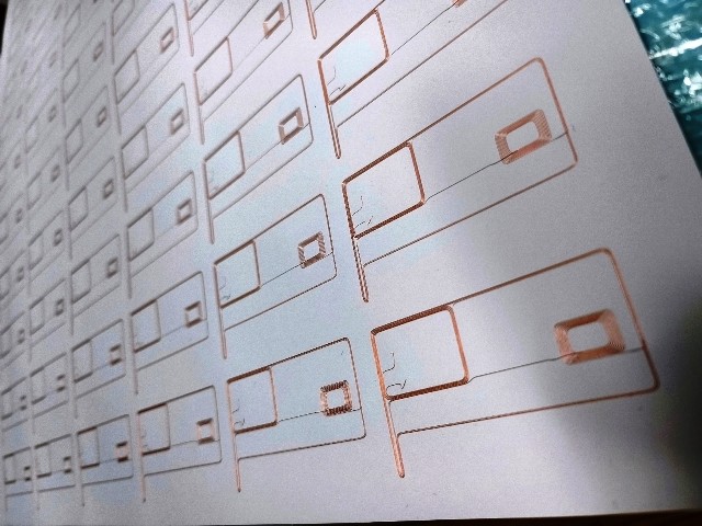 A3 A4 Or Customerized Size Dual Interface DI Inlay Recyled PVC Prelam ...