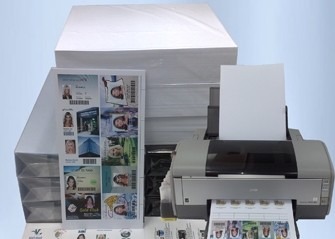 A4 Size Inkjet Printable PVC Sheets For HP Epson And Cannon Inkjet Printer