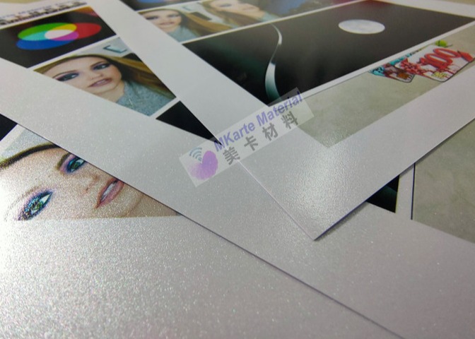 Embossing ID Card 0.3mm A3 Digital Printing PVC Sheets