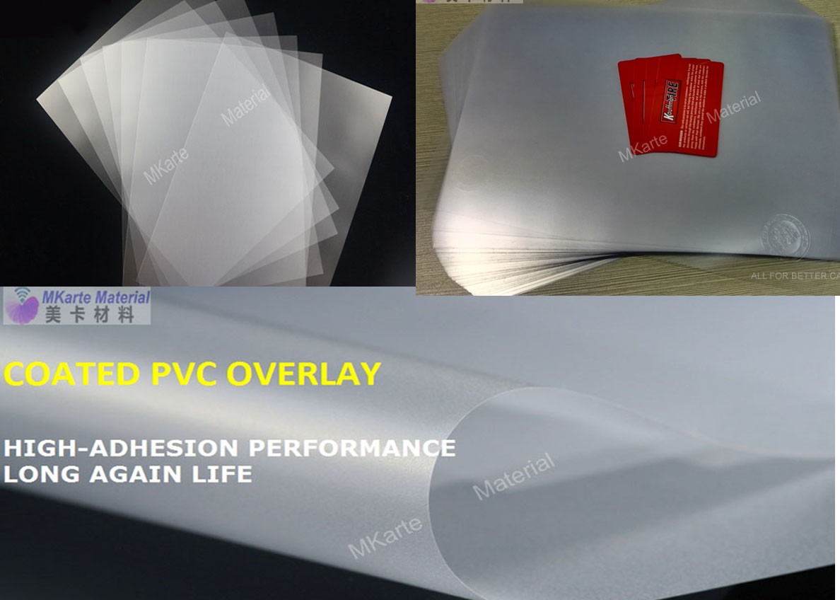 Smooth Glue Coating 0.08mm Inkjet Printing PVC Sheet